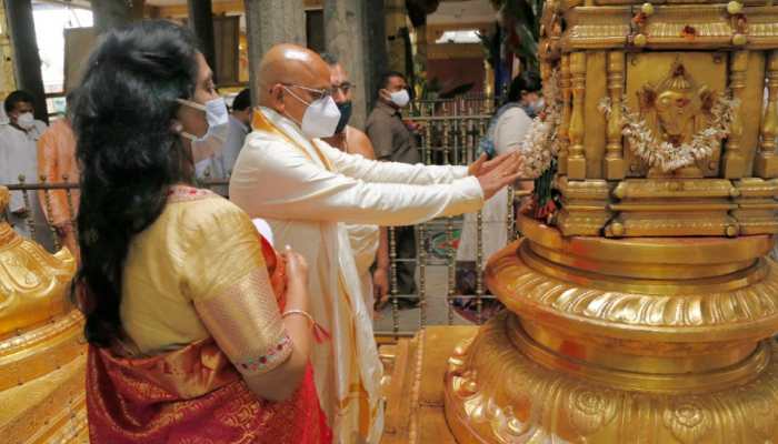 Tirumala Tirupati Devasthanam gets new EO; Golden `Sathari` donated to ...