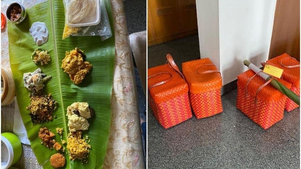 Viral news: this tamil nadu family delivered kalyana sappadu wedding ...