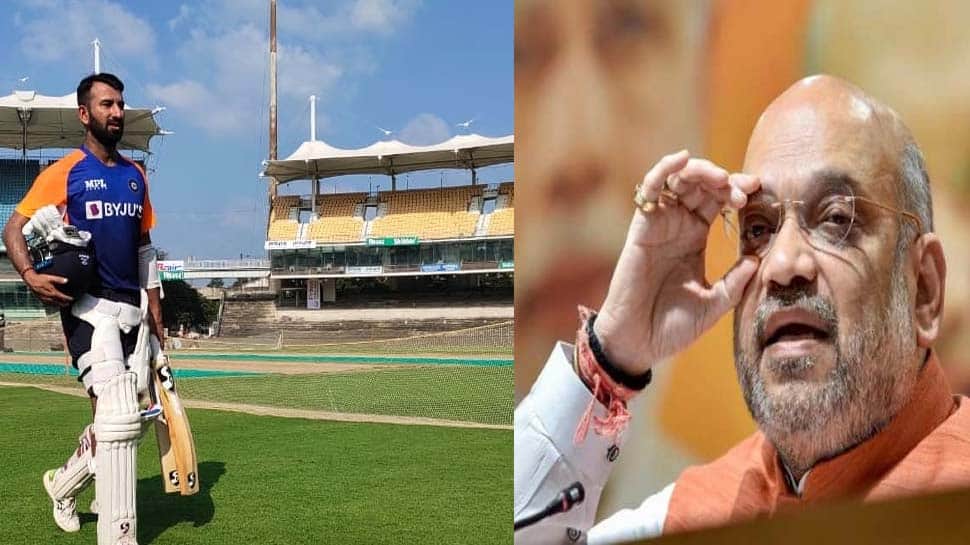 Amit Shah's desire for Pujara to score a double century was ducked out ...