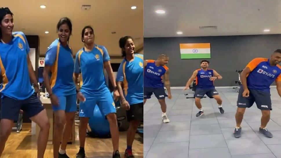 Indian women cricket team dance video goes viral after win against ...