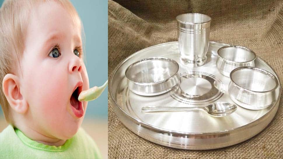 Is feeding in silver vessels good for baby? Know what science says ...