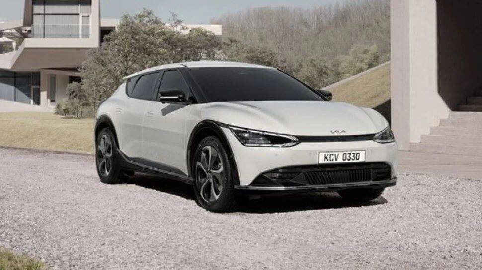 Amazing Electric car Kia EV6 charging 80 percent in 18 minutes coming ...