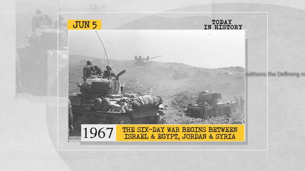 Know the important incidents registered in June 5th in history | June 5 ...