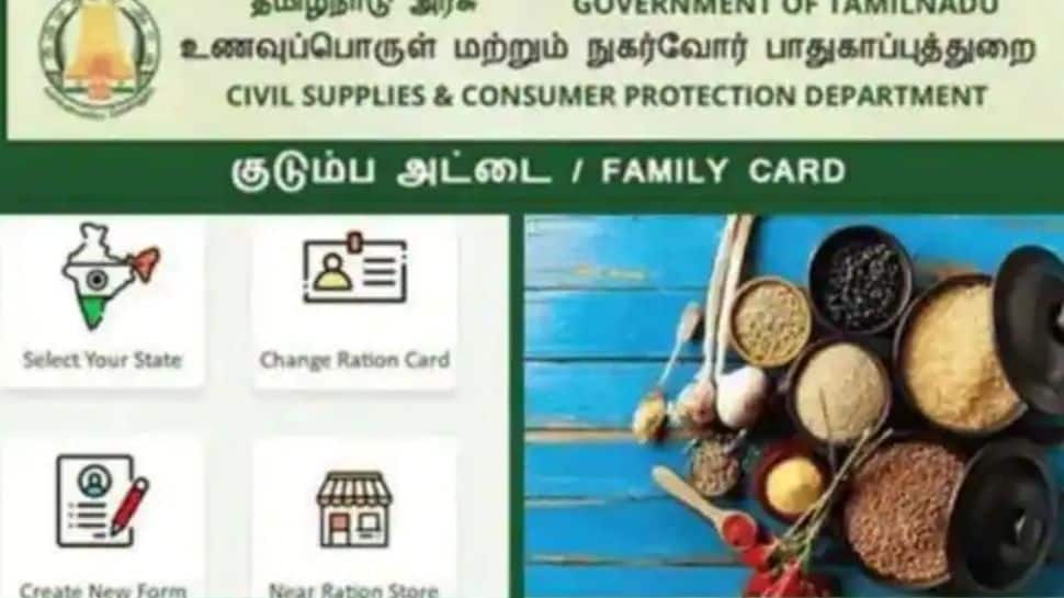 Tamil Nadu Printing Of Smart Ration Cards Begins Today Ration Card