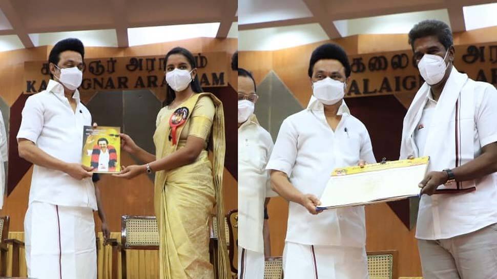 Former MNM leader and environmental activist Padma Priya joined DMK ...