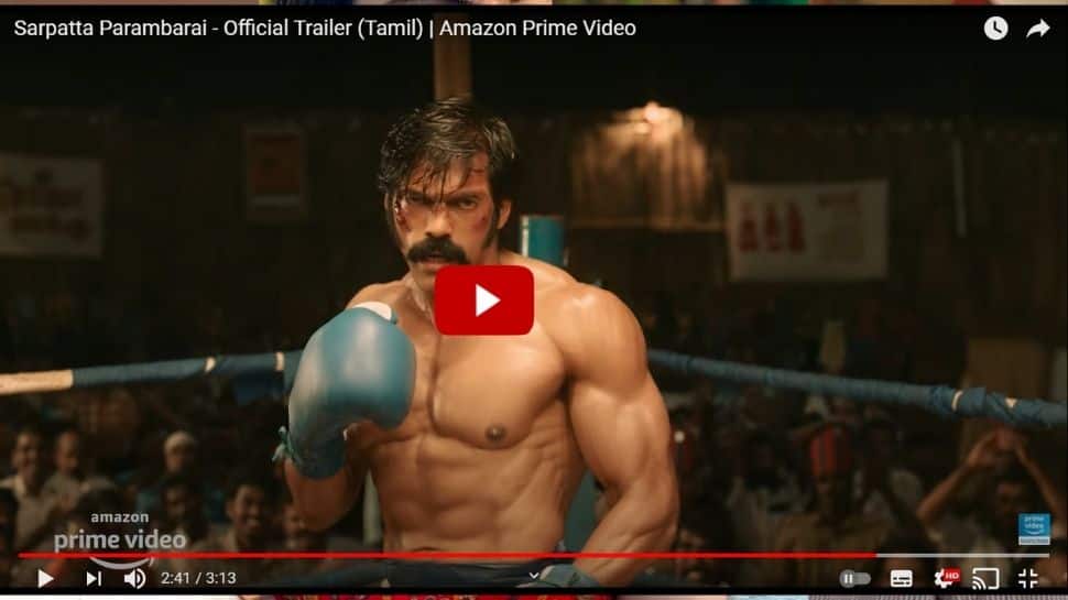 Sarpatta Parambarai: Trailer of Arya’s Action Film is Out; Watch ...