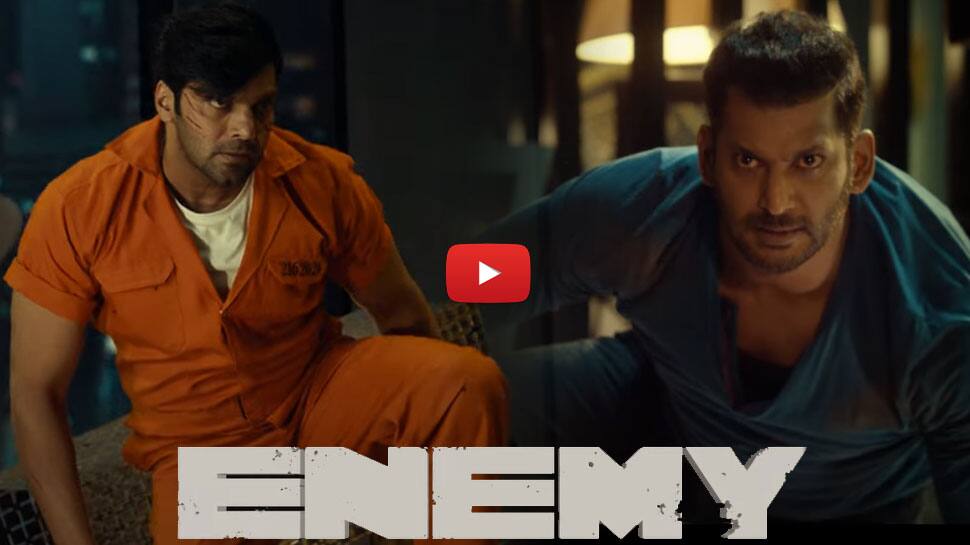 Arya and Vishal starrer Enemy Teaser has been released | Enemy Teaser ...
