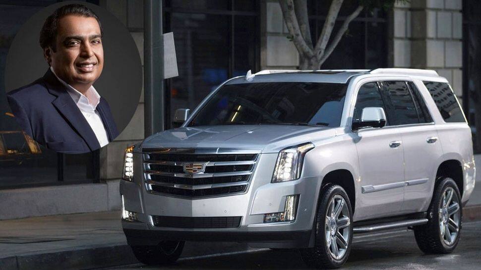 Ambani brings home new SUV car cadillac escalade | முகேஷ் அம்பானி ...