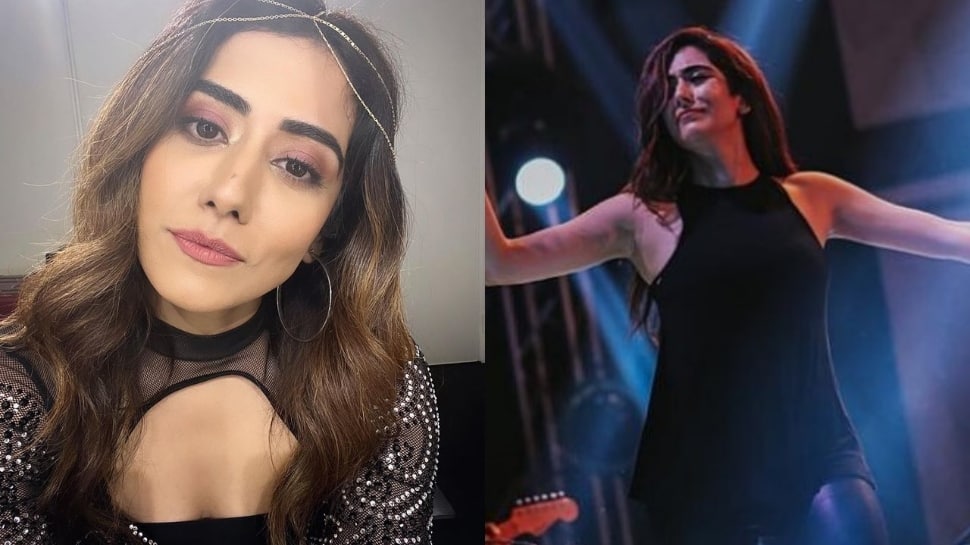 Singer Jonita Gandhi Latest Images! | கருப்பு உடையில் ஜொலிஜொலிக்கும் ...