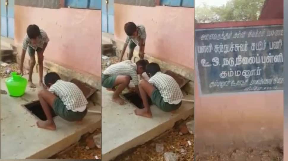 Students Cleaning The School Toilet | பள்ளிக் கழிவறையை சுத்தம் செய்யும் ...