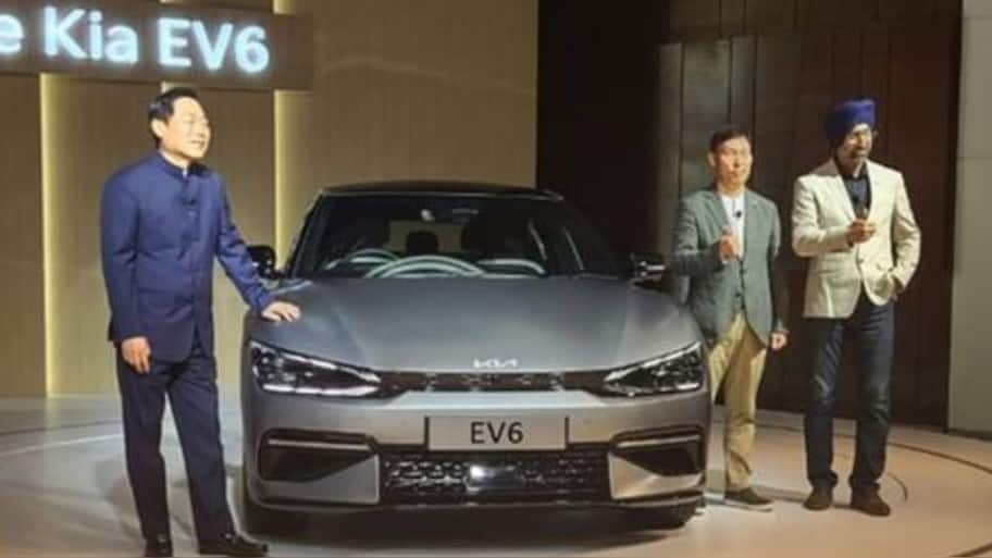Kia EV6 Electric Car Launched To Catch 100km Speed In 5 Seconds ...