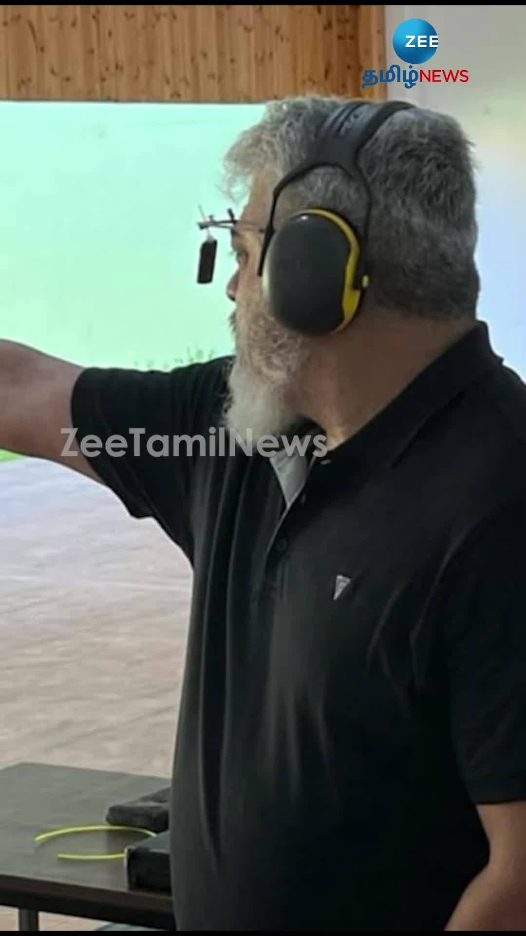 Actor Ajith Kumar’s team wins gold and bronze medals in Trichy Shooting ...