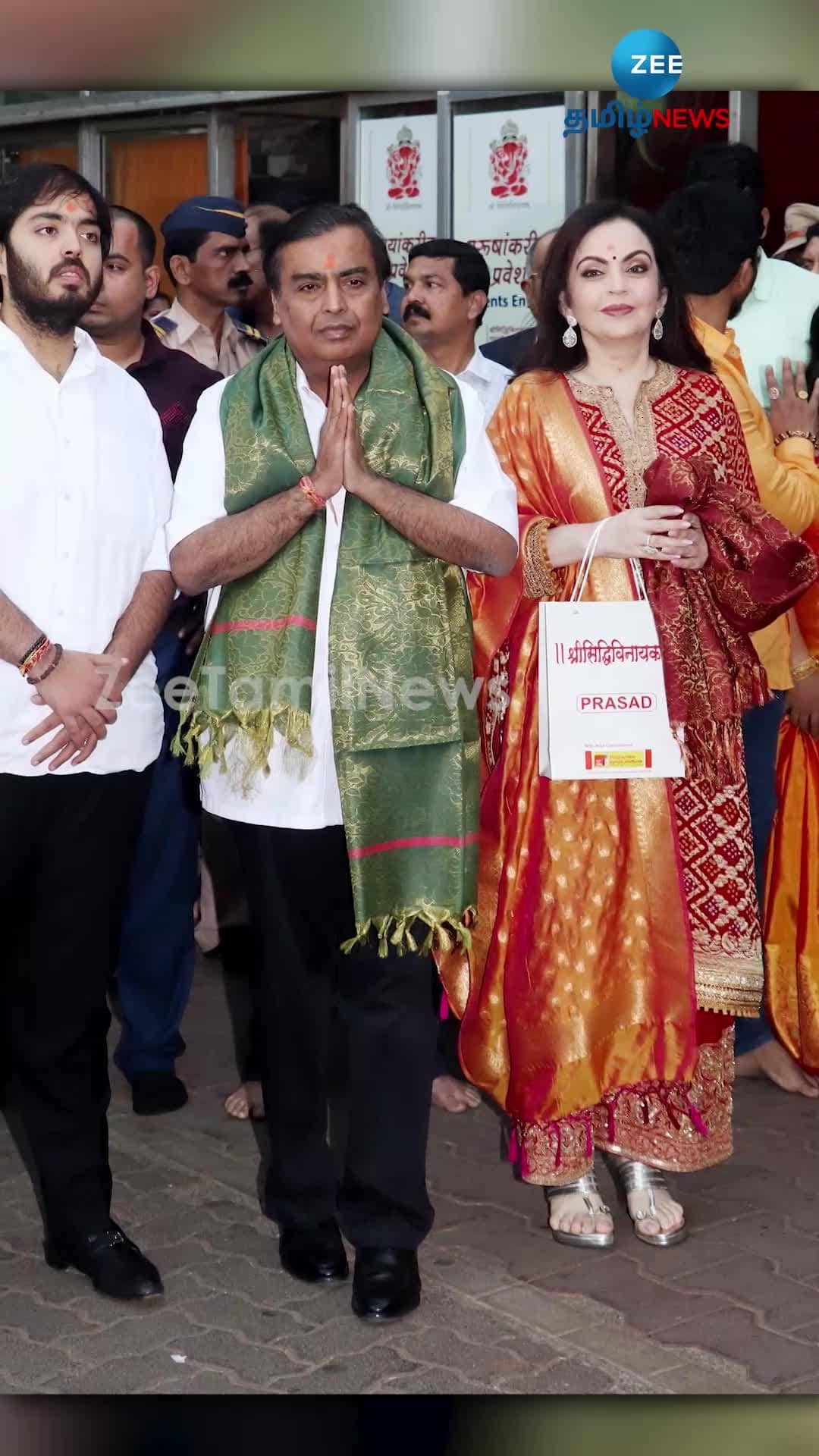 Tirpati Darshan of Reliance Family | பெருமாளை தரிசனம் செய்த அம்பானி ...