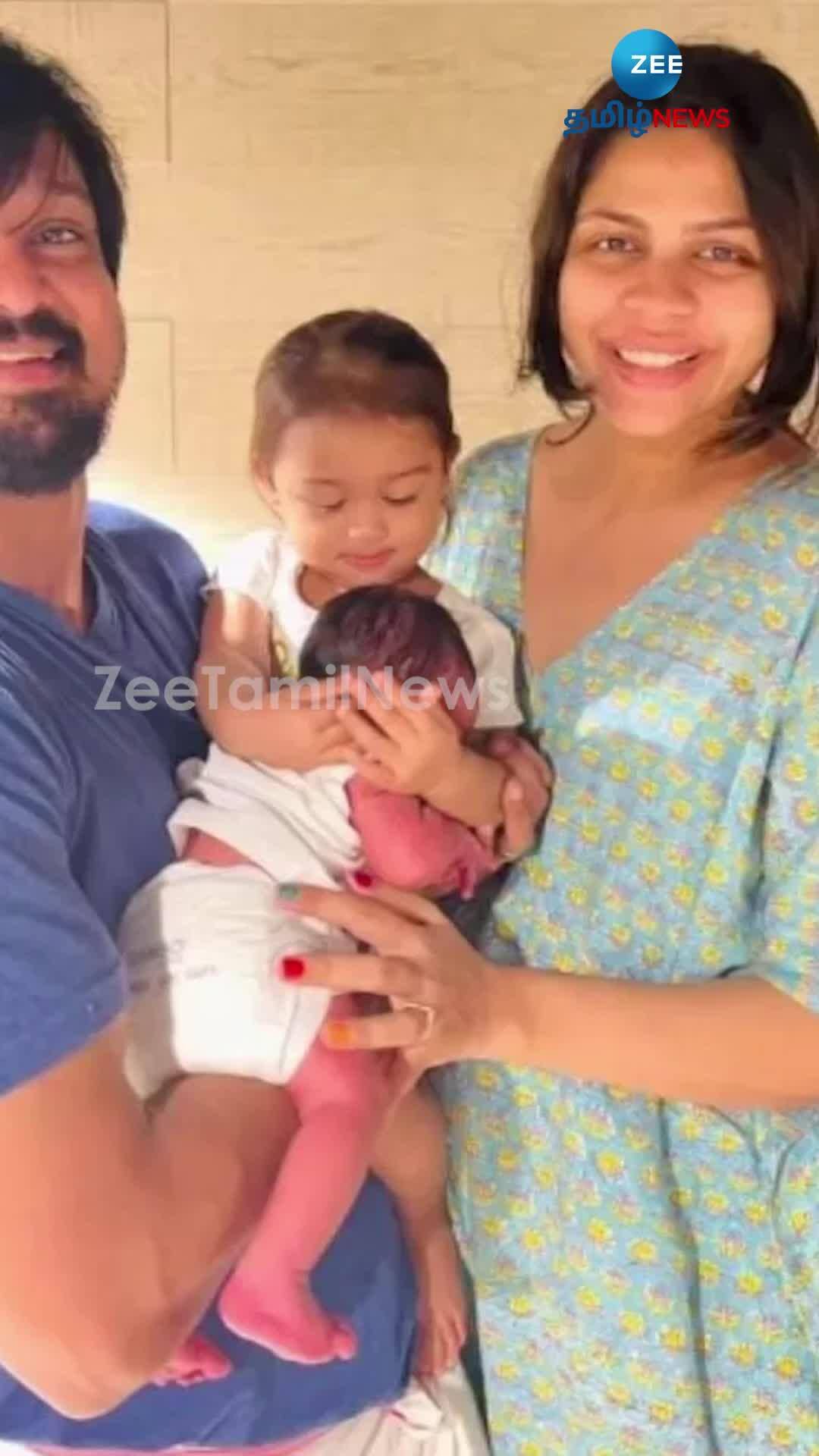 Actor Nakul's 2nd child photo goes viral | News in Tamil
