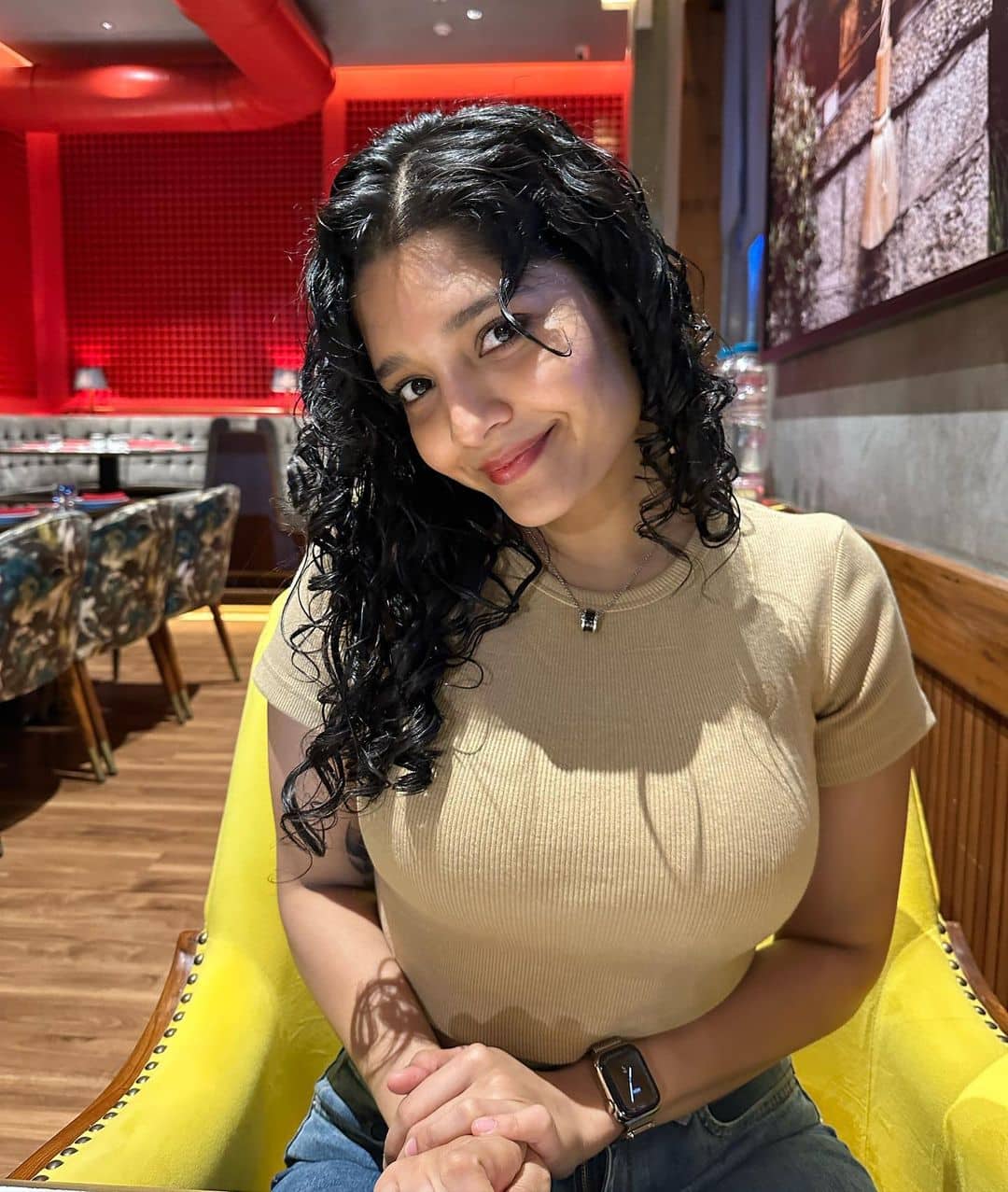 Actress Rithika Singh shares her lunch time pictures in instagram ...