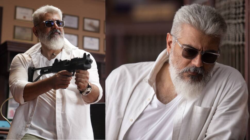 Thunivu movie actor ajith look new Stills released | துப்பாக்கியுடன் ...