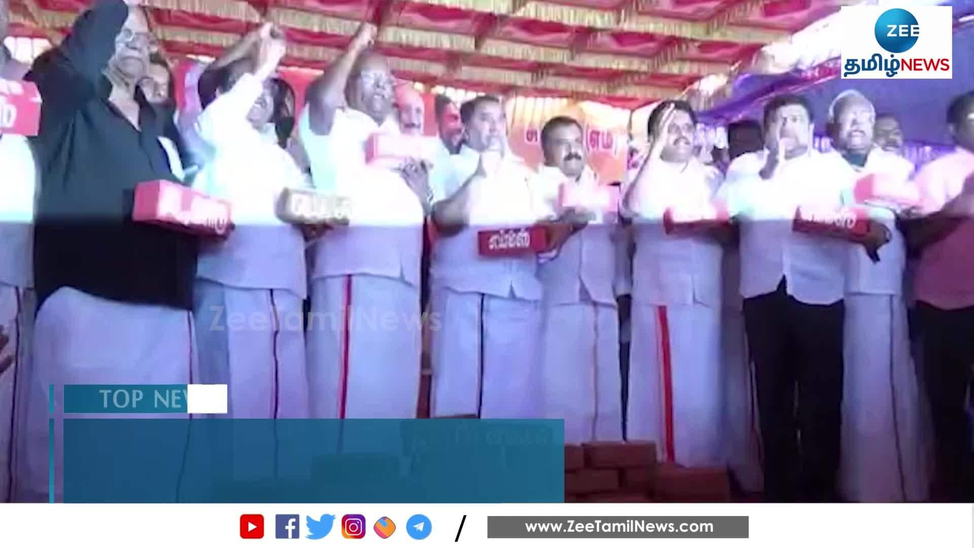 Where is AIIMS Hospital? DMK alliance parties slogan | எய்ம்ஸ் ...