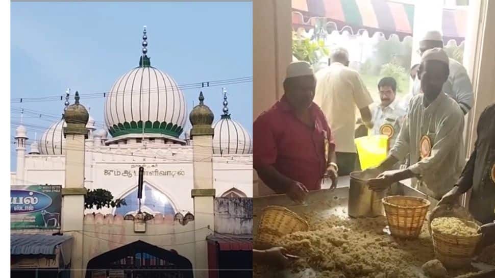 Dindugal Naagal Sandhai Market Pallilvasal Biryani Distribution On ...