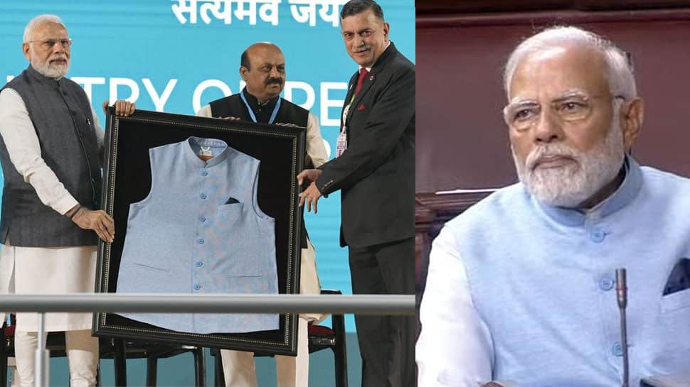 PM Modi Blue Jacket | PM Modi Blue Jacket: கரூரில் தயாரான பிரதமர் ...
