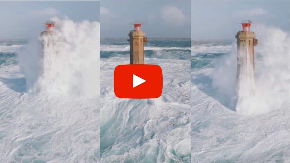 OMG Video Surprising Tidal Waves Great Escape Of Light House | Google ...