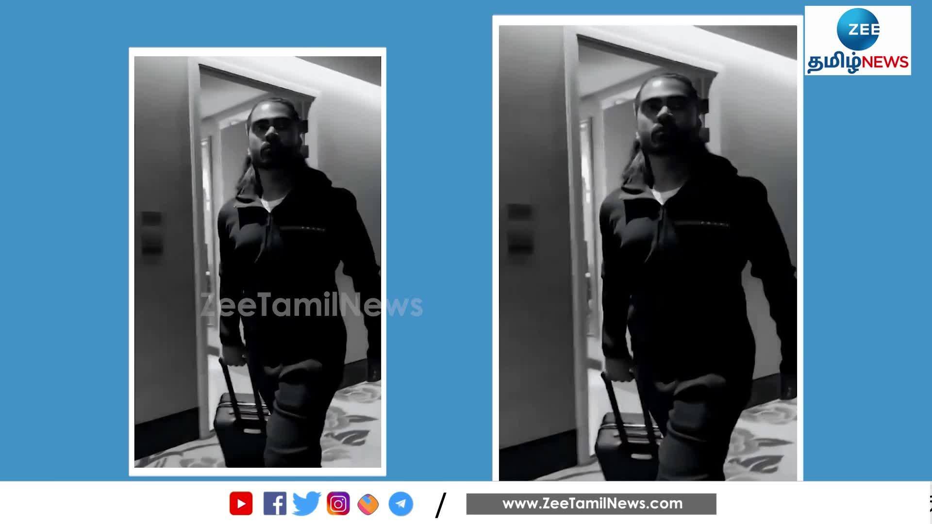 Simbu in New Look: Photo Goes Viral | வைரலாகும் நடிகர் சிம்புவின் நியூ ...