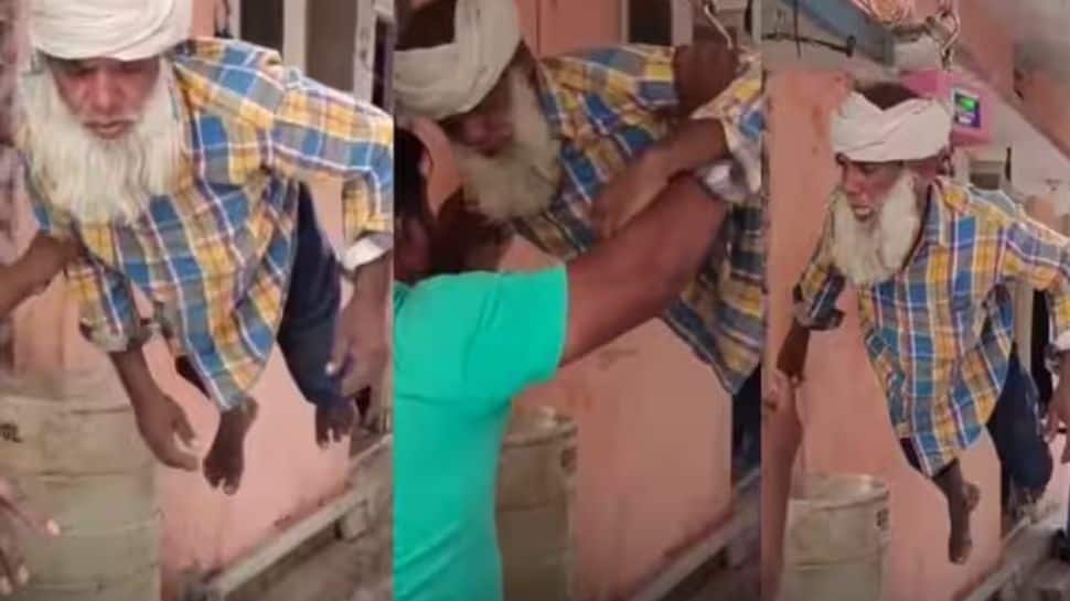 Old Man Hangs in Air: See What Happens Next | அட... காற்றில் தொங்கி ...