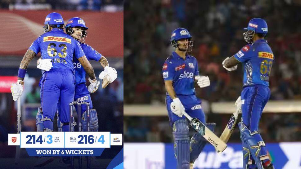 Mumbai Indians Massive Victory:by 6 Wickets In IPL 2023 Match 46 } 6 ...