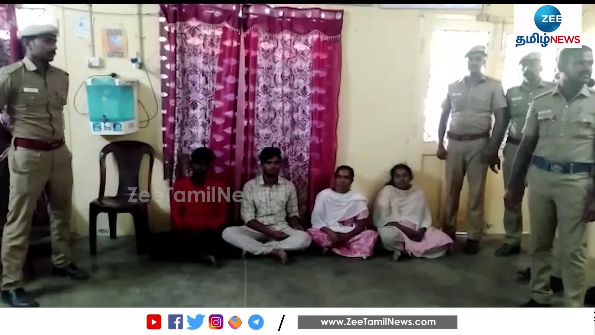 5 Members Arrested On Pollachi Old Woman Murder Case | மூதாட்டி கொலை: மருமகள் உள்பட 5 பேர் கைது ...