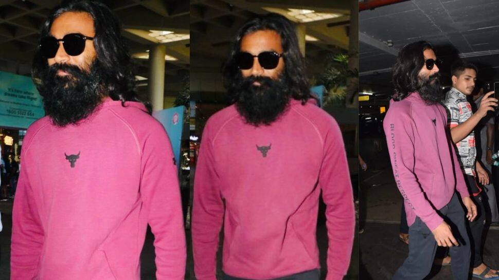 Actor Dhanush In Captain Miller Look At Mumbai Airport | கேப்டன் ...