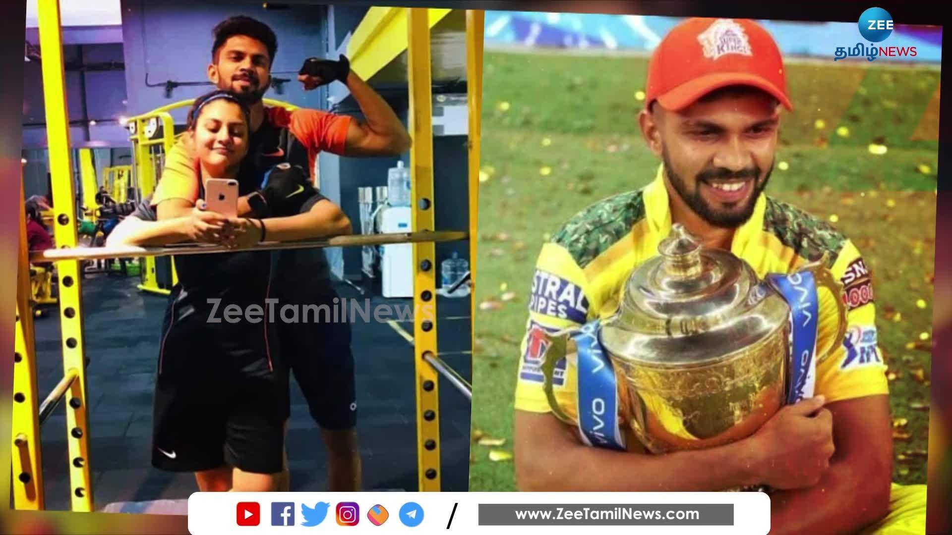 Ruthraj Gaikwad Married Female Cricketer | CSK வீரருக்கு கிரிக்கெட் ...