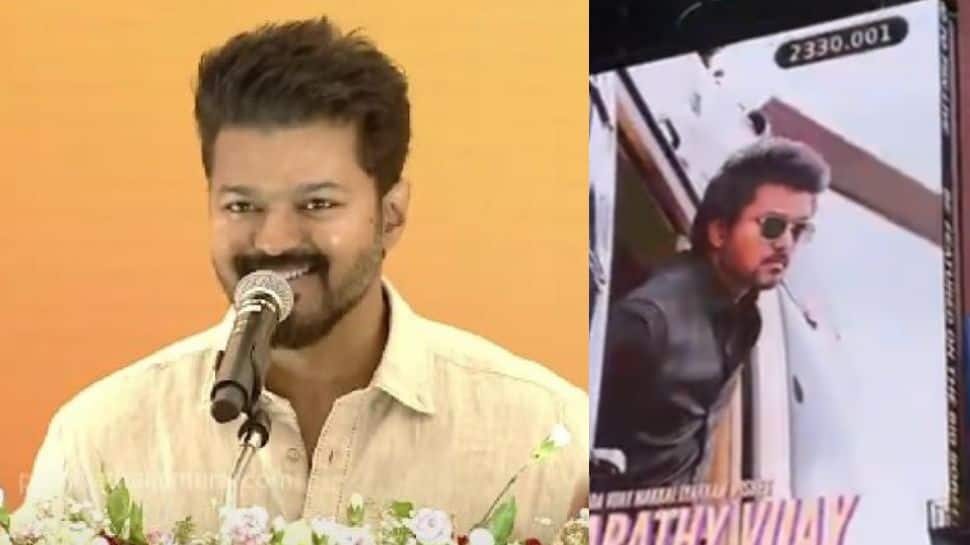 Vijay Video Telecasted In Times Square New York Bill Board Check Video ...