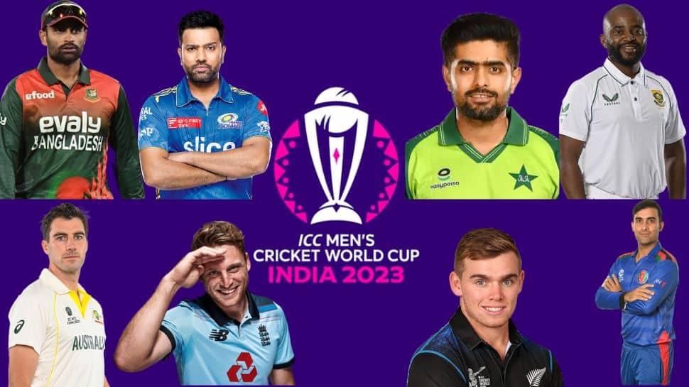 Captains Of ICC World Cup 2023: Hosting Captain Rohit Sharma To All ...
