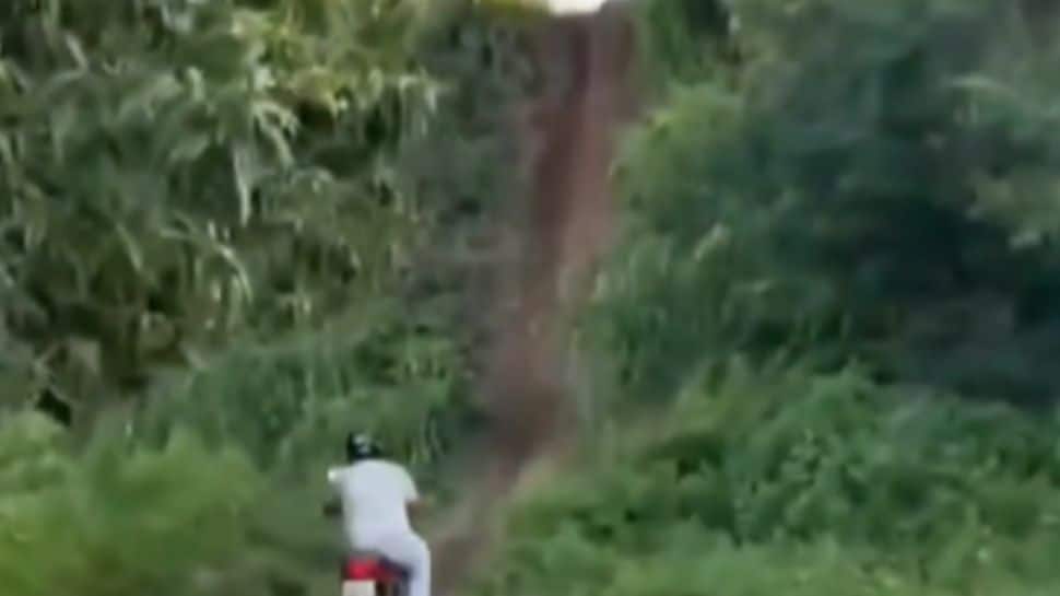 Bullet Pandi's Mountain Biking Fail Goes Viral | சாகசம் செய்த புல்லட் ...