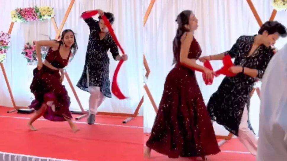 Funny Wedding Video: Bride Groom Dance Steals Netizens Hearts | குத்தாட்டம் போட்டு இணையத்தை ...