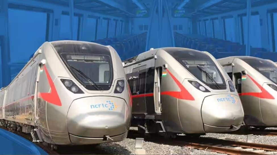 India's fastest train RapidX RRTS corridor between Delhi and Meerut ...