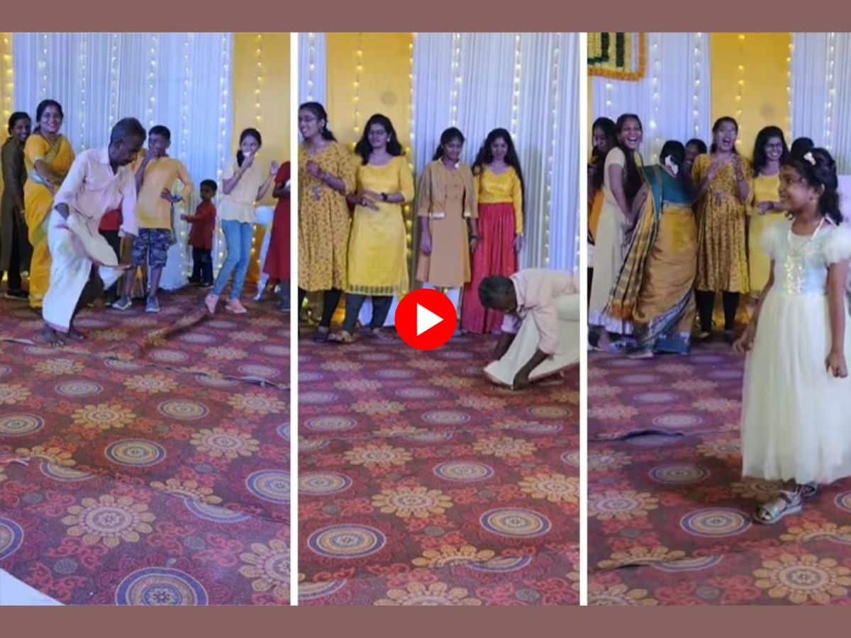 Lungi Dance By Kerala Grand Father Trending | லுங்கி டான்ஸை வேட்டி ...