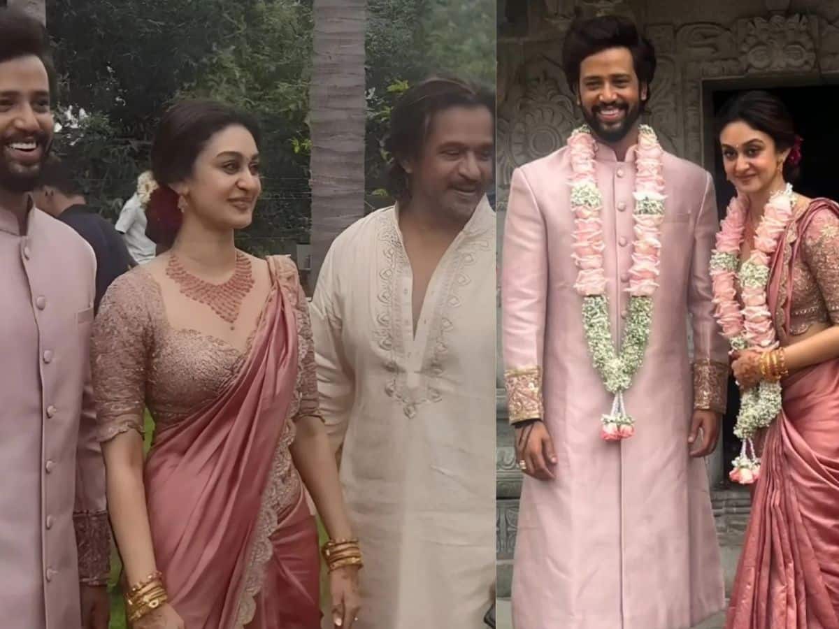 Arjun Daughter Aishwarya Engagement With Umapathy Ramaiah Check Pics ...
