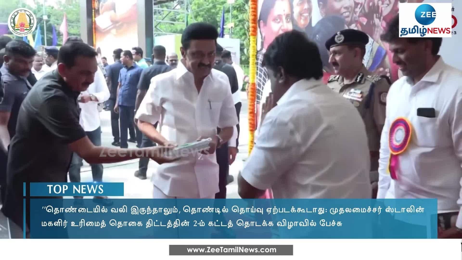 MK Stalin about his governance during his sick period | ''தொண்டையில் ...