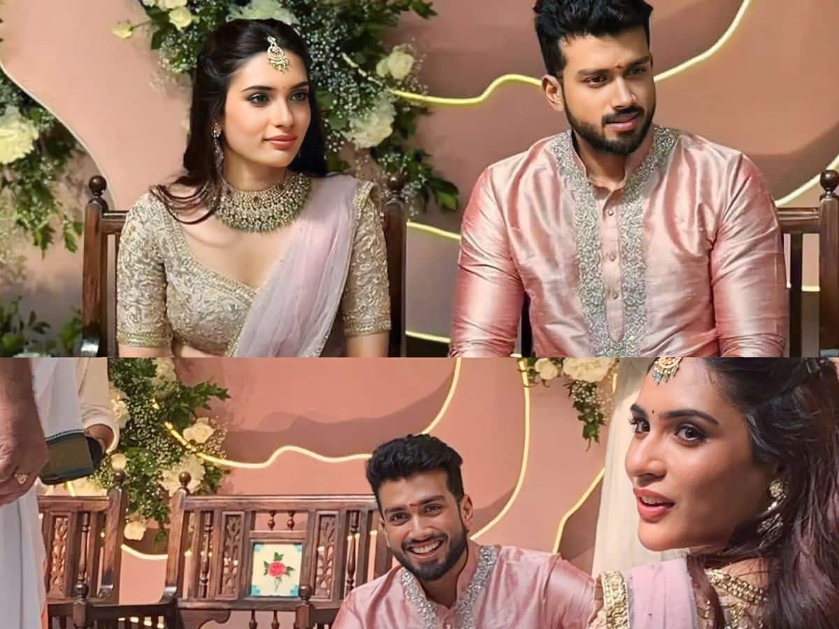 Kalidas Jayaram Engaged With Tarini Kalingarayar Check Photos Here ...