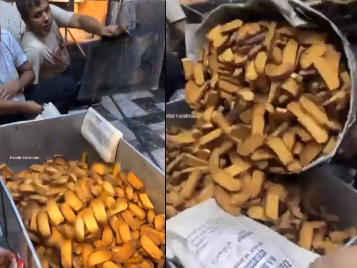 Shocking viral video of Rusk Factory | Viral Video: ரஸ்க் சாப்பிடுவதும் ...