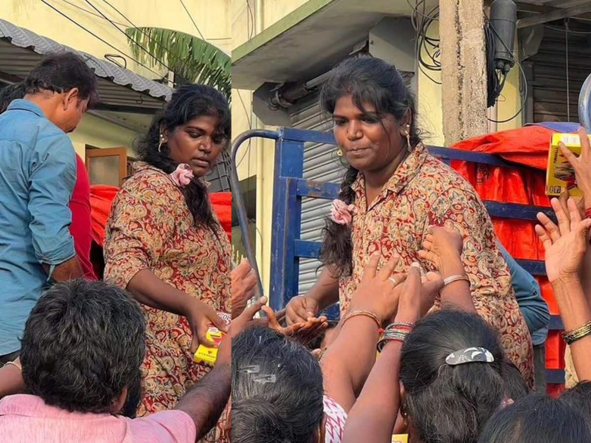 Aranthangi Nisha Helping People Who Are Affected By Michaung Cyclone ...