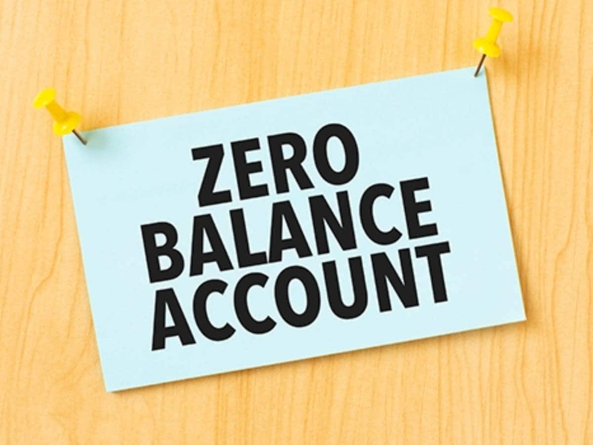 How To Open Zero Balance Savings Account In Your Bank | Zero Balance ...