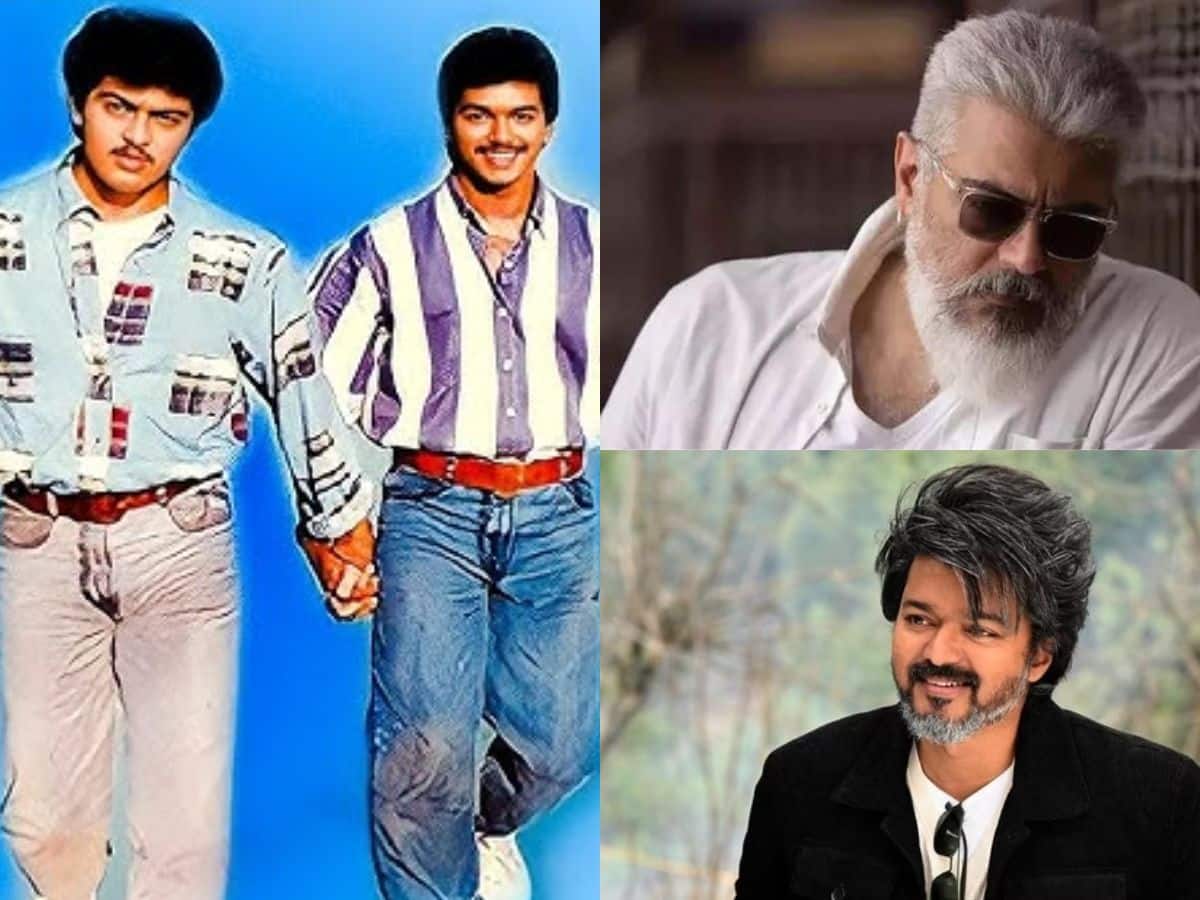 Latest Cinema News Actor Vijay Saying Tortoise To Ajith Kumar Viral ...