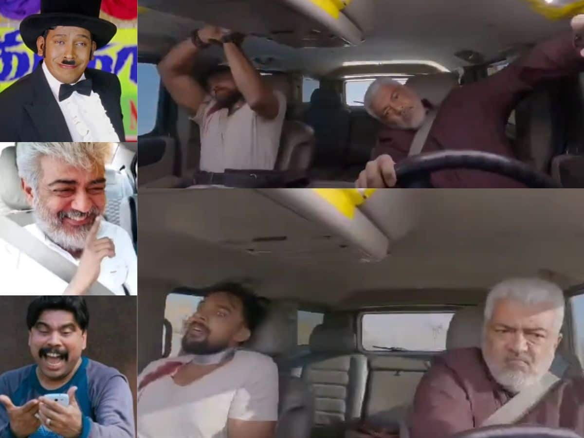 Actor Ajith Kumar And Arav Accident At Vidaa Muyarchi Shooting Spot ...