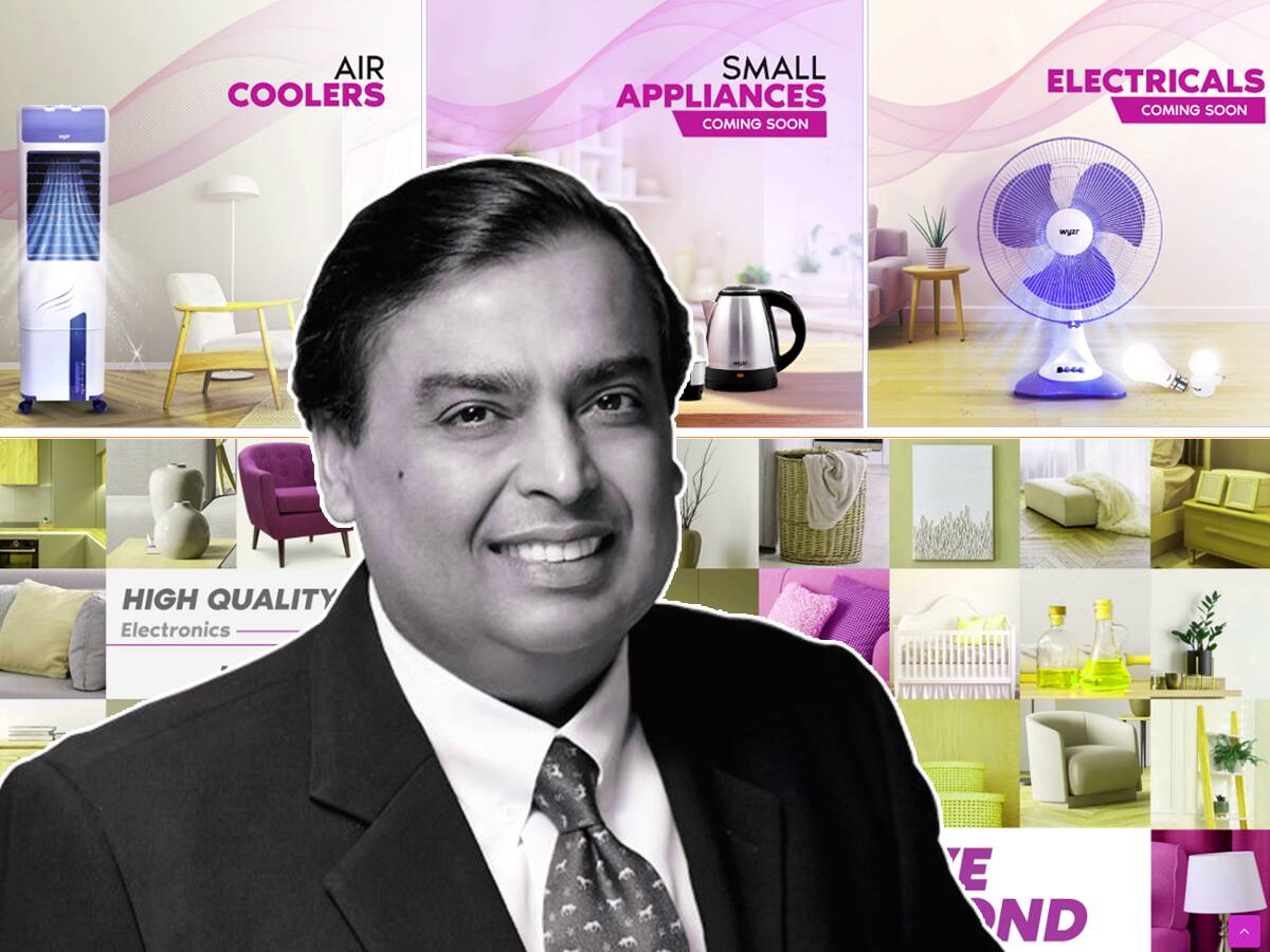 mukesh ambani reliance launches Wyzr India cheap consumer electronics ...