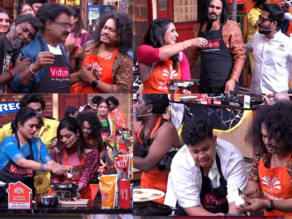 Cooku With Comali Season 5 First Elimination Music Director Music ...