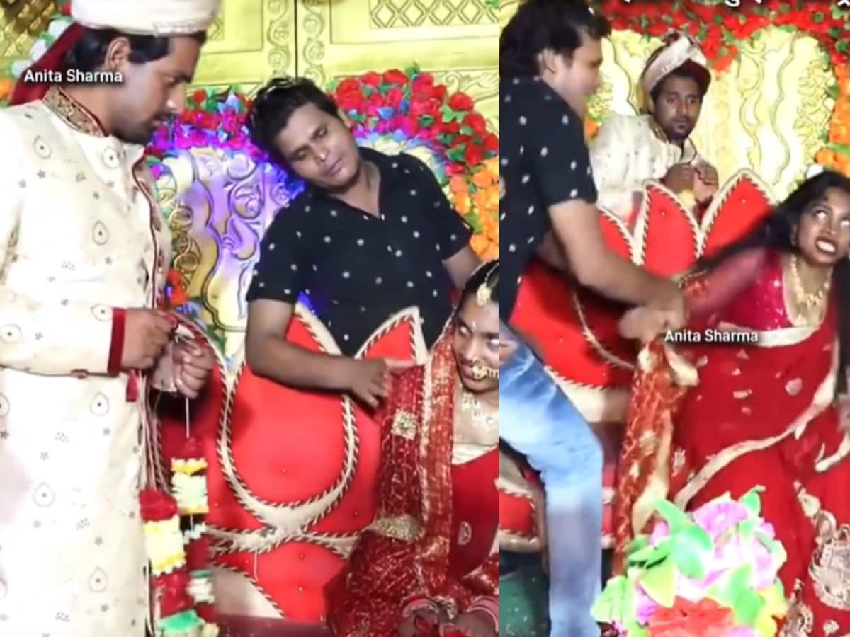 Scary Viral Video Bride Turned Ghost Groom Run Away After Seeing Her ...