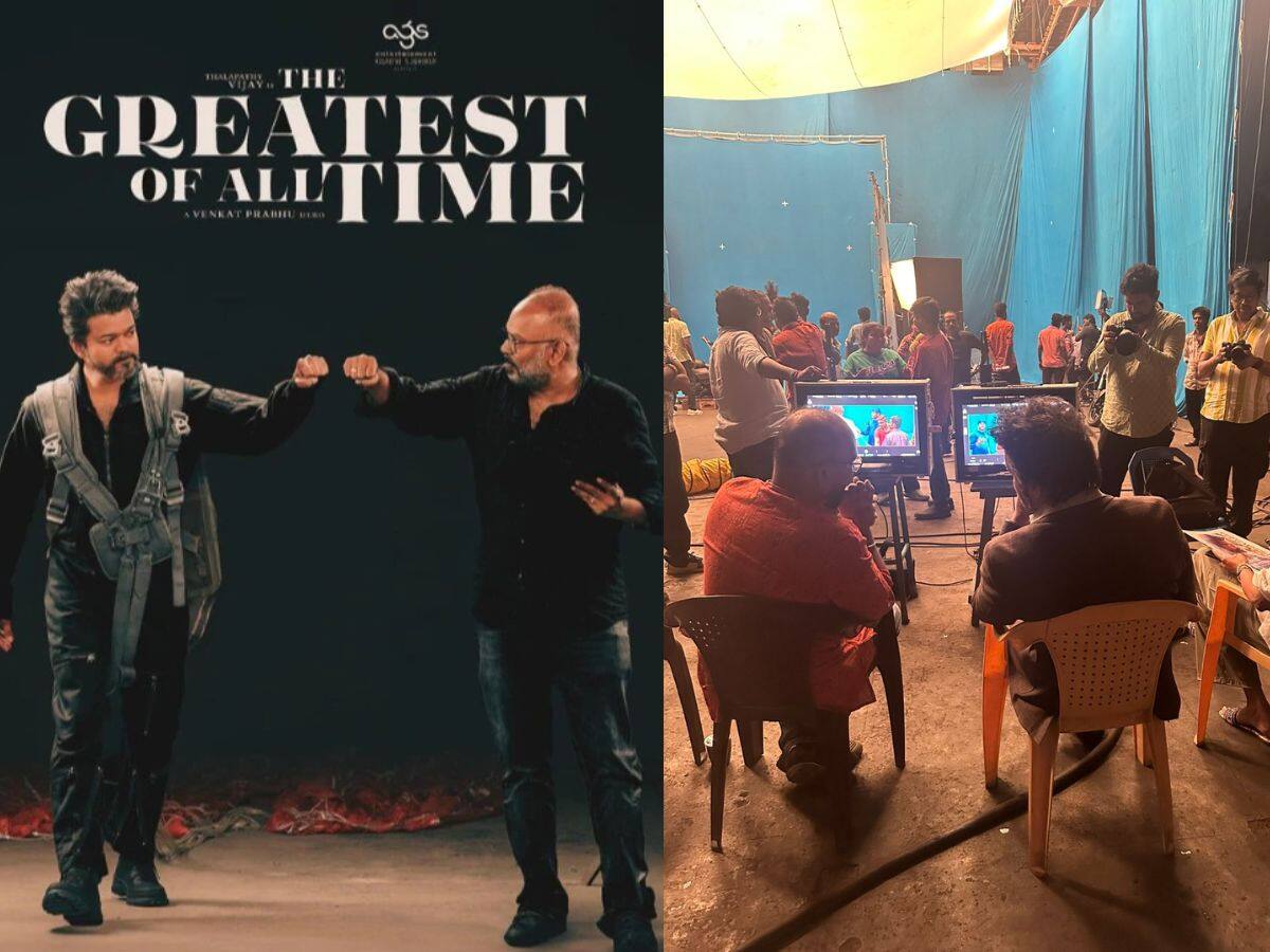 GOAT Movie Latest Update Director Venkat Prabhu Shares Photo of Actor ...