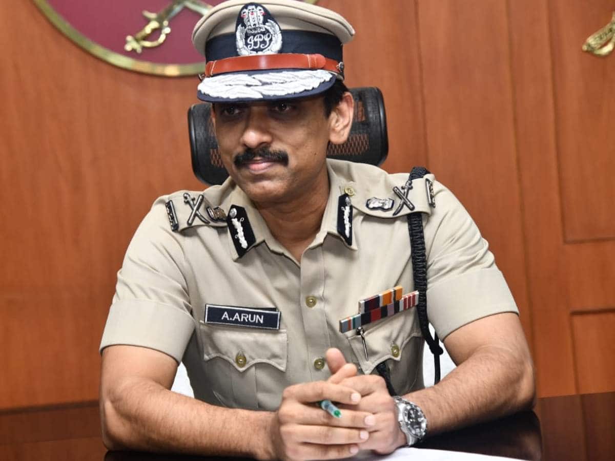 Chennai City New Police Commissioner Arun Takes Charge Today After ...