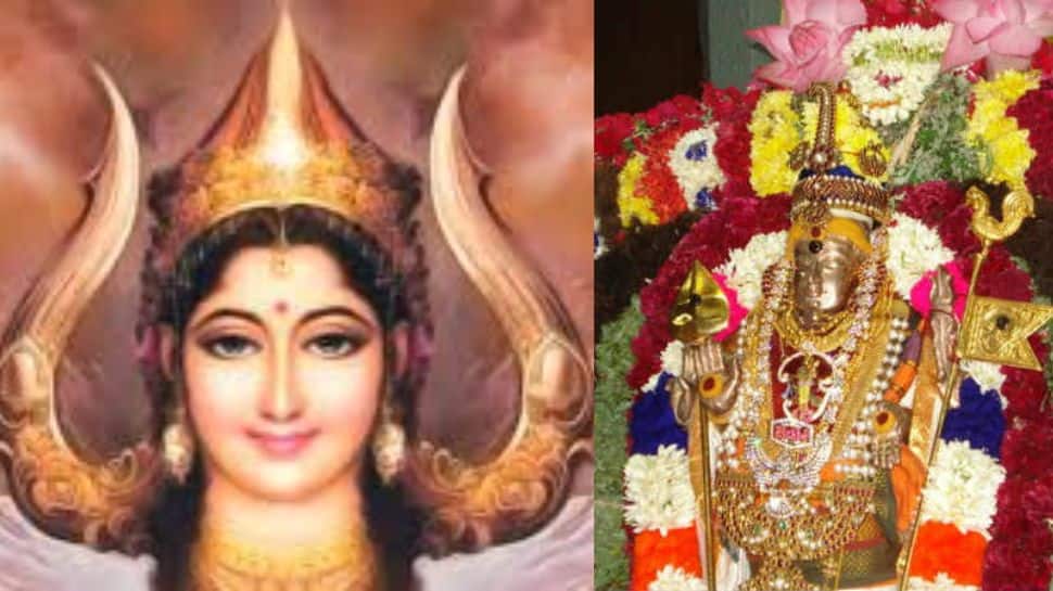 Lord Murugan Worship With His Mother Goddess Sakthidevi On Tuesday ...